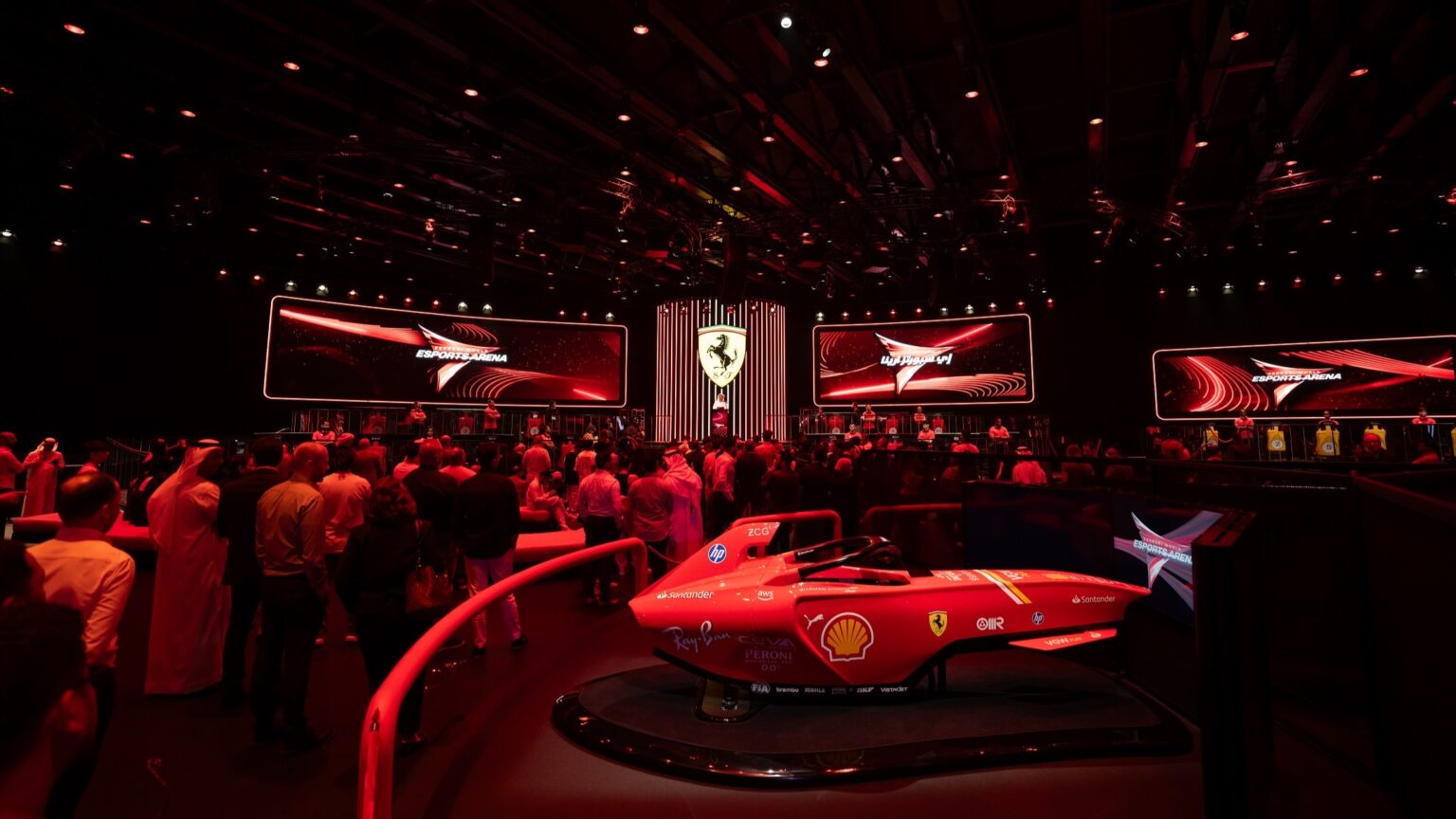 World’s First Ferrari-Themed Esports Arena - Ferrari World UAE