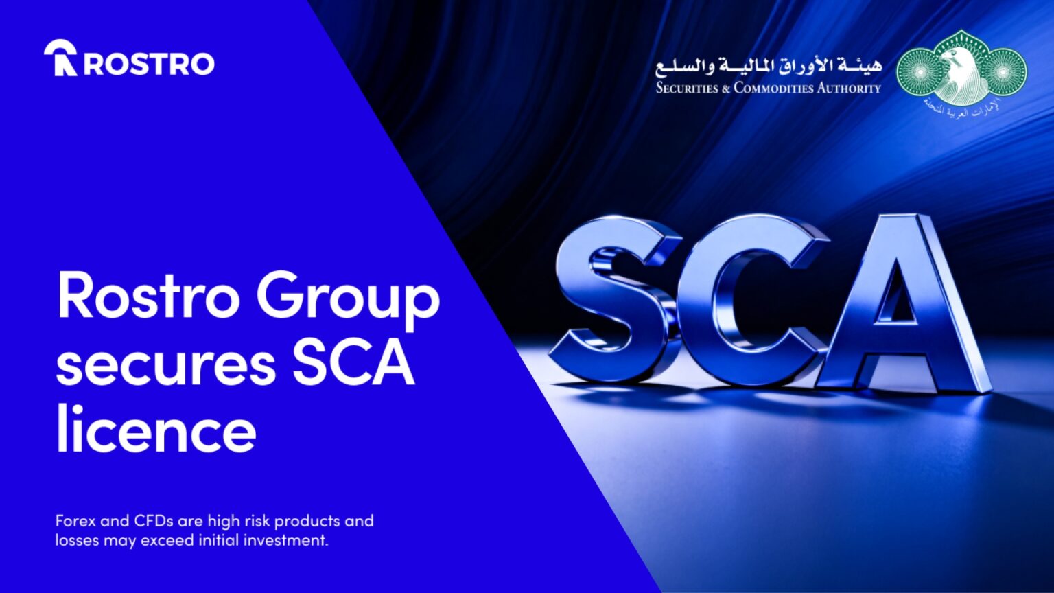 Rostro Group Secures UAE SCA Licence Amid Fintech Boom